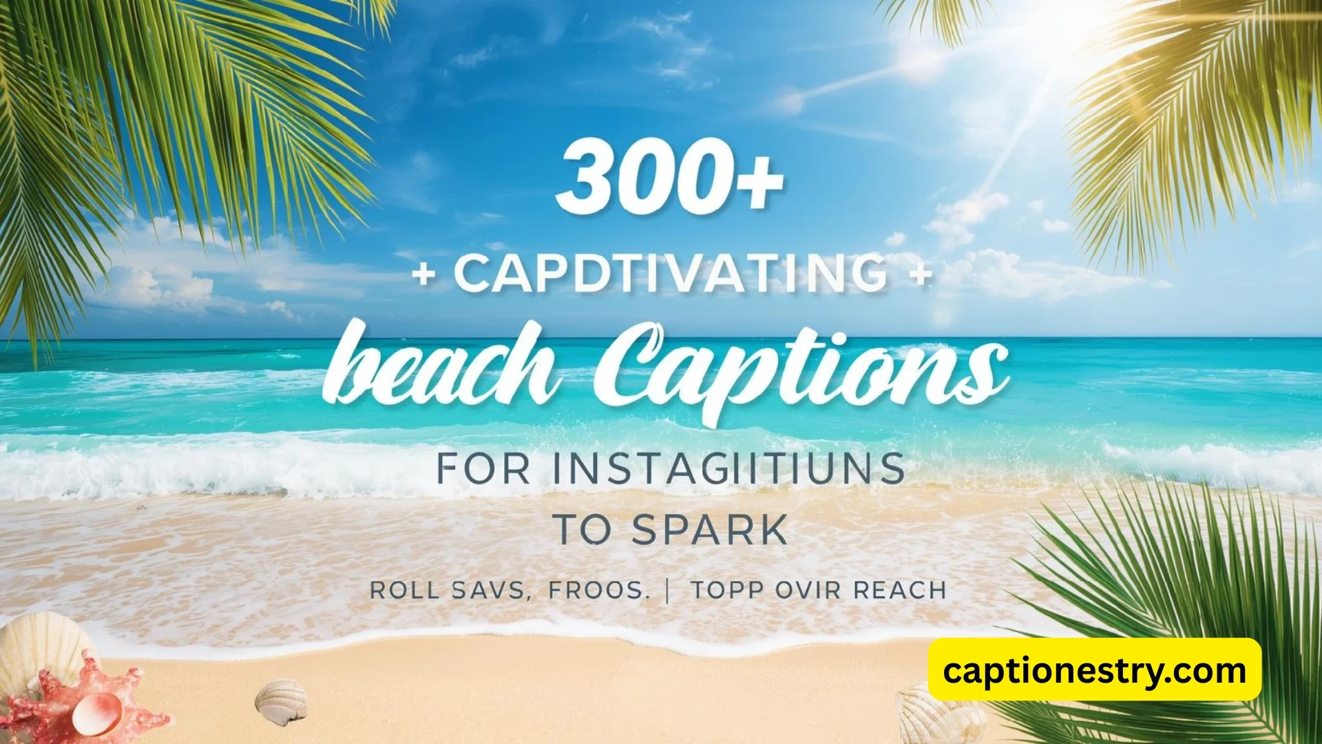 300+ Captivating Beach Captions for Instagram to Spark